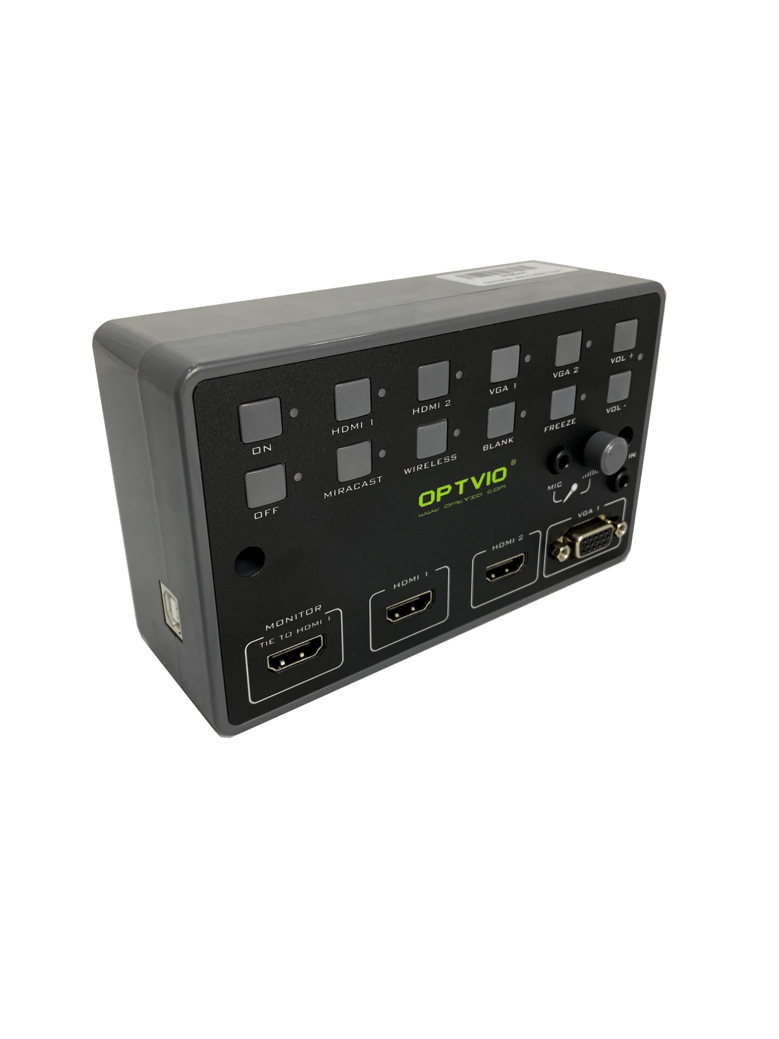 HDMI Controller with Upscaled VGA and Built-In Cat6 Extender